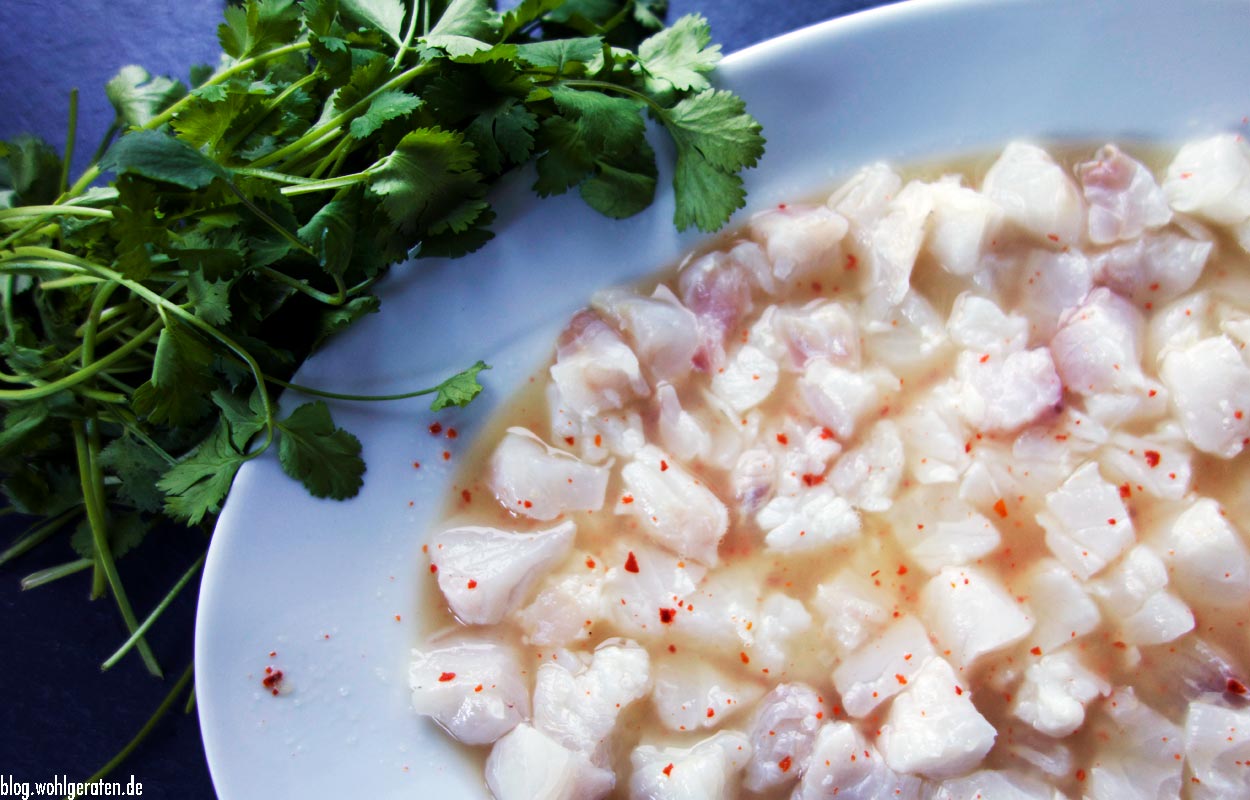 Ceviche Rezept für 4 Personen: Fisch auf peruanische Art
